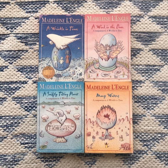 Dell | Other | Vintage Madeleine Lengle A Wrinkle In Time Book Set ...